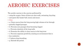 Effectivevness of BREATHING EXERCISES during pulmonary rehabilitation ...