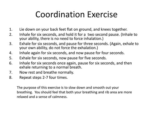 BREATHING EXERCISESAND ITS TYPES BY DR VANI FOR BPT STUDENTS | PPTX ...