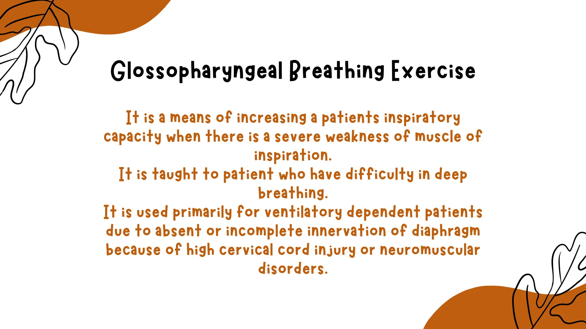 Breathing exercises By Dr. Sachi Mevada ( Masters in Physiotherapy of ...