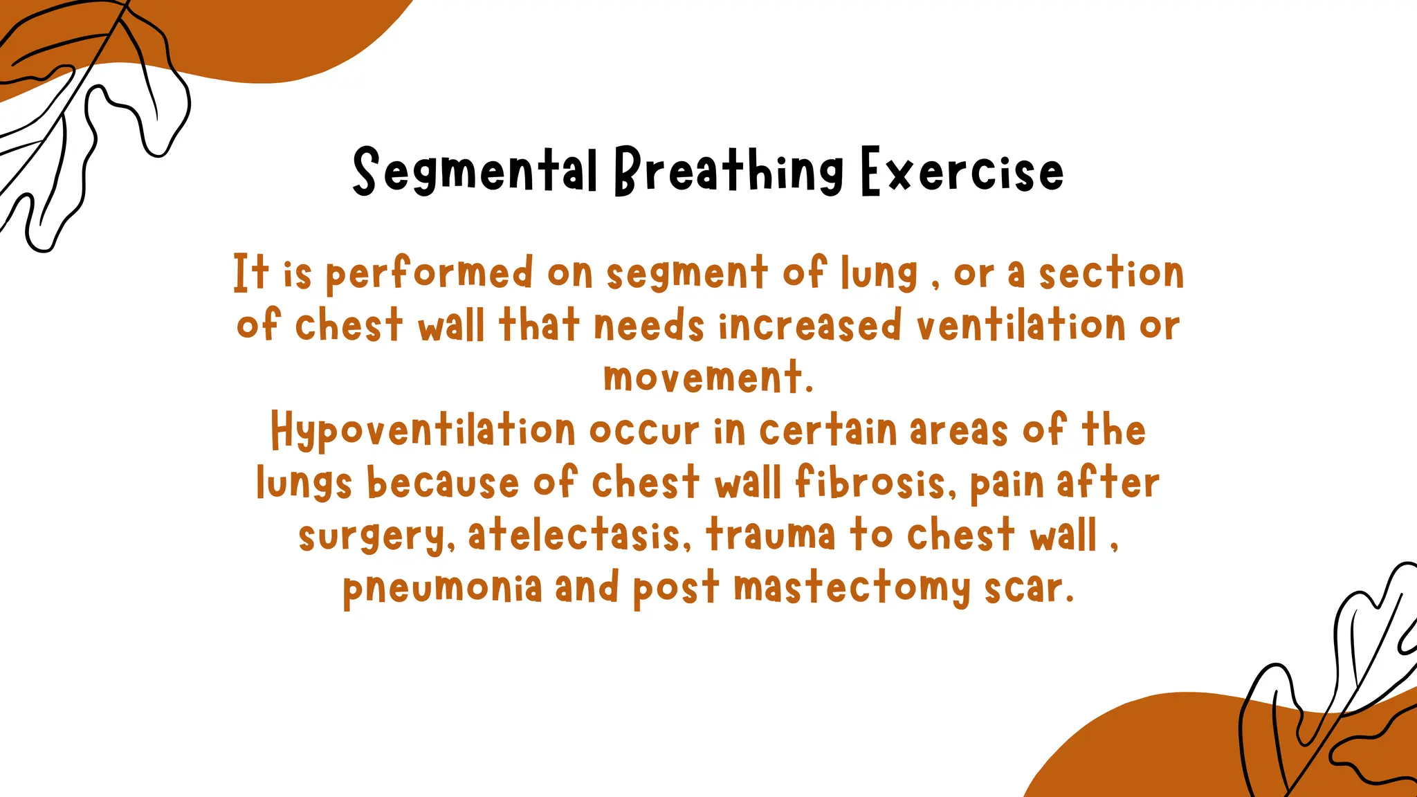 Breathing exercises By Dr. Sachi Mevada ( Masters in Physiotherapy of ...