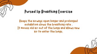 Breathing exercises By Dr. Sachi Mevada ( Masters in Physiotherapy of ...