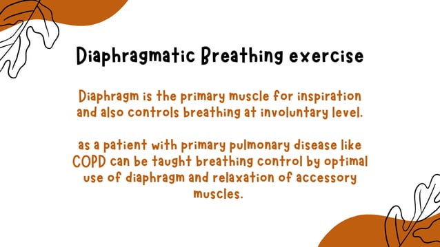 Breathing exercises By Dr. Sachi Mevada ( Masters in Physiotherapy of ...