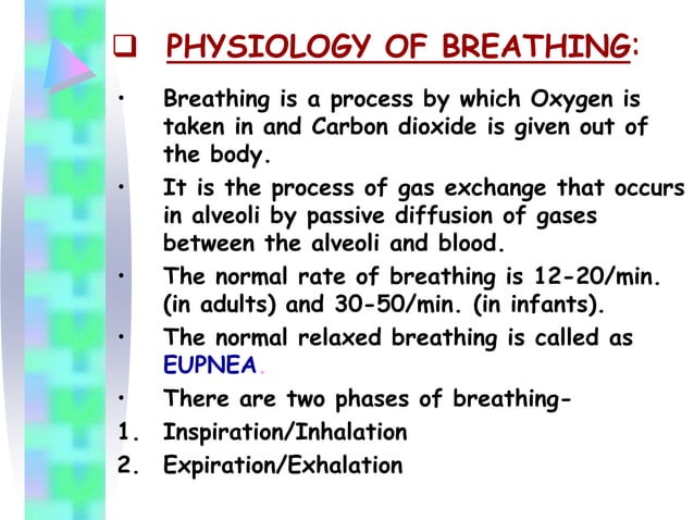 Breathing patterns | PPT | Lung and Respiratory Health | Diseases and ...