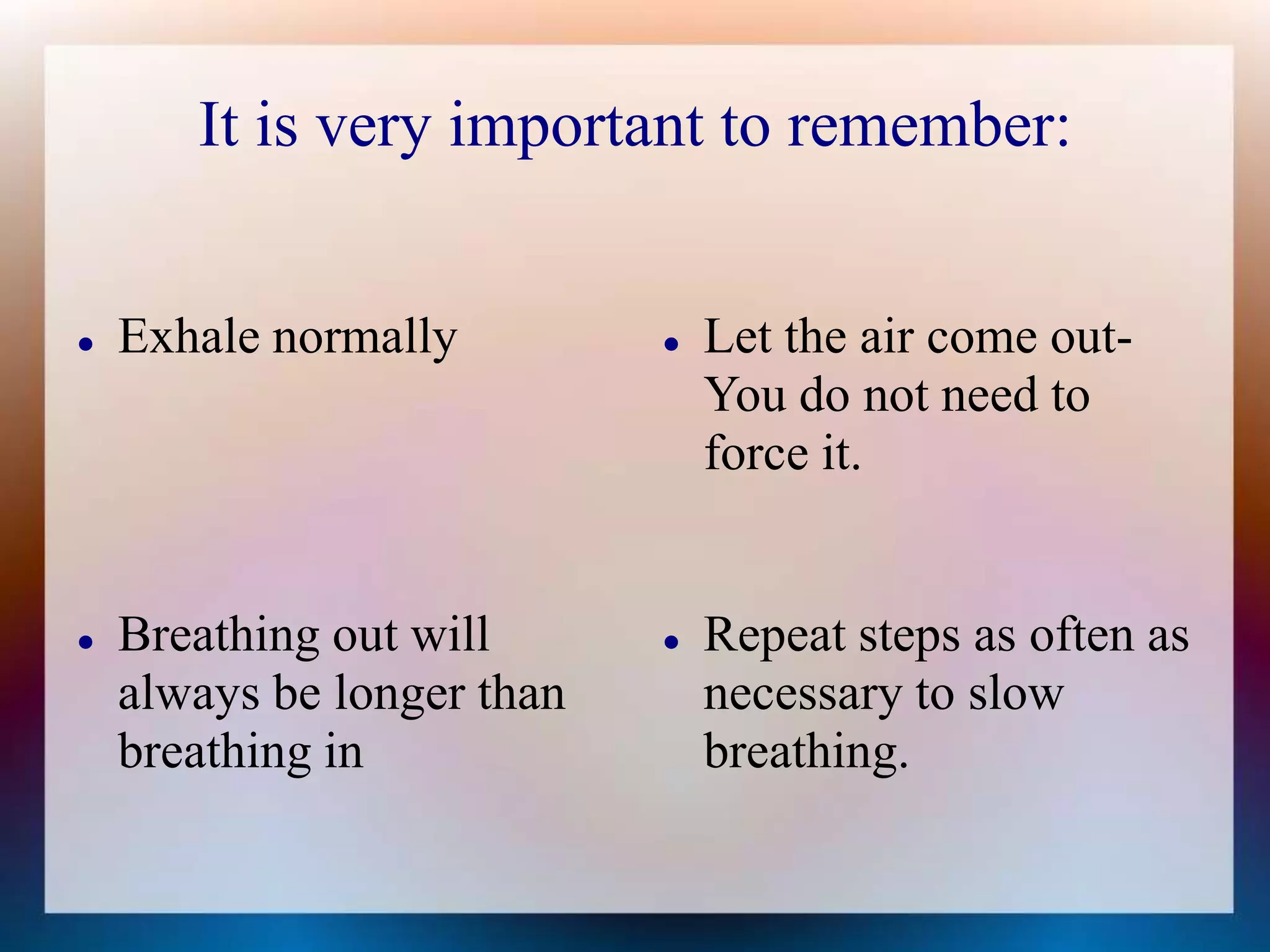 Breathing presentation ms | PPTX
