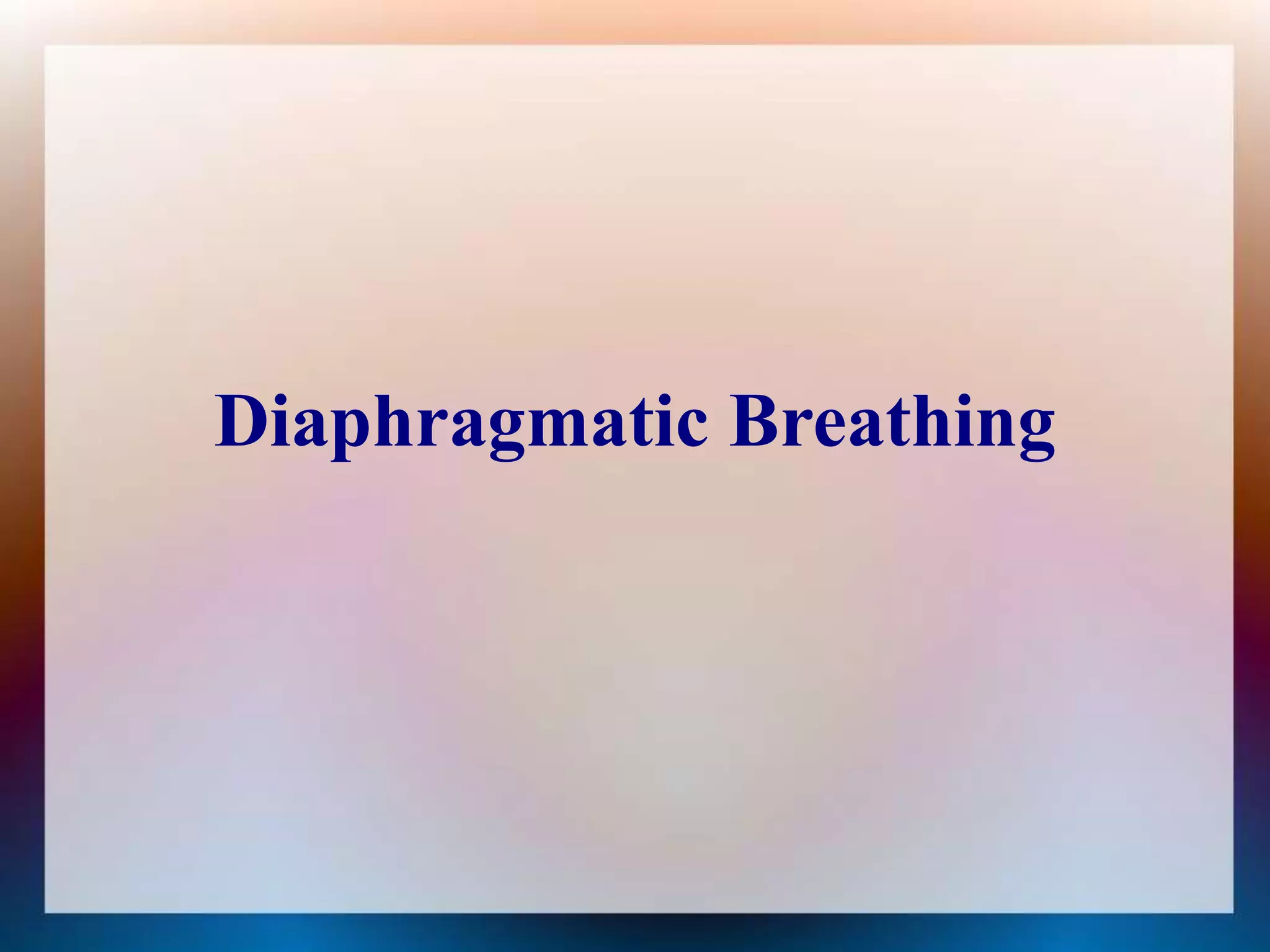 Breathing presentation ms | PPTX