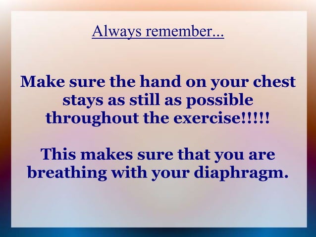 Breathing presentation ms | PPT