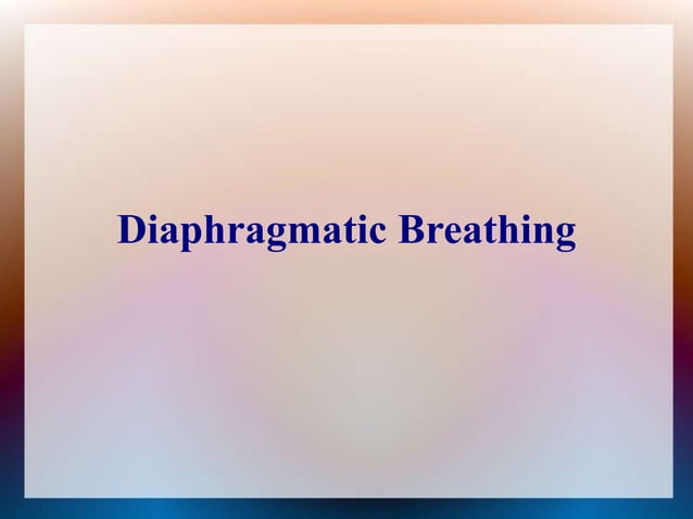 Breathing presentation ms | PPT