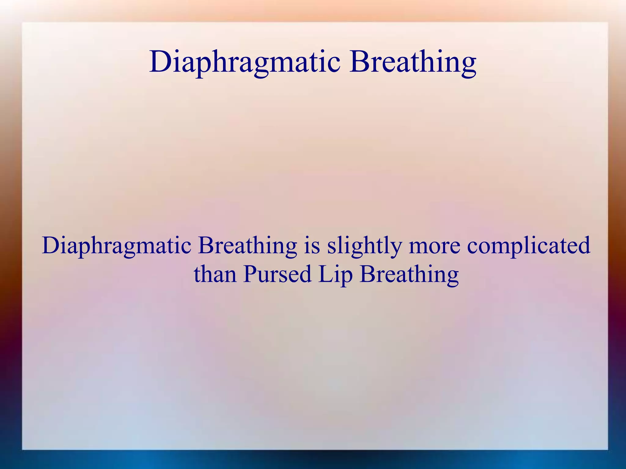Breathing presentation ms | PPT