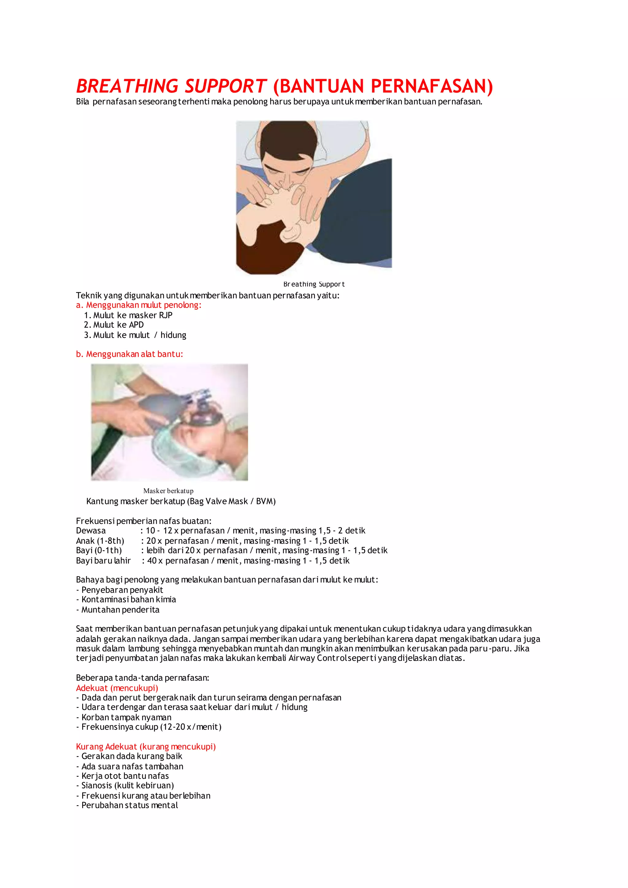 Breathing support kel 4 | DOCX