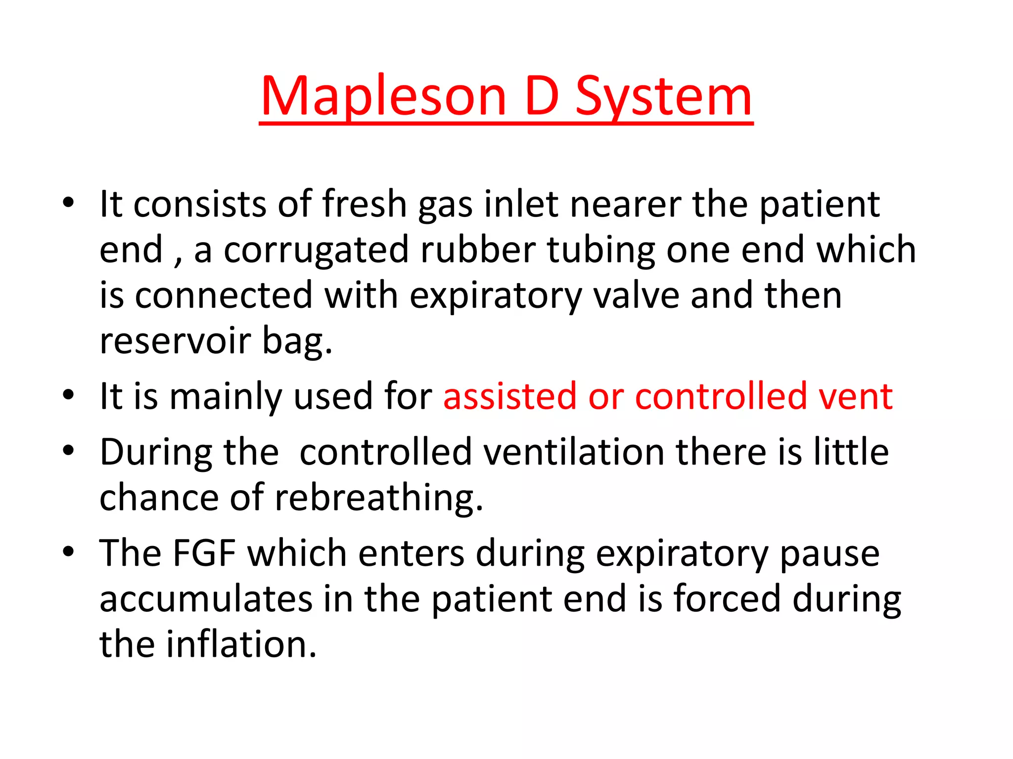Breathing systems | PPTX