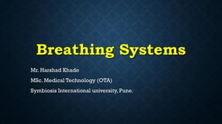 Breathing systems - Mapleson Classification | PDF