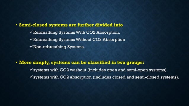Breathing systems - Mapleson Classification | PDF