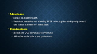 Breathing systems - Mapleson Classification | PDF