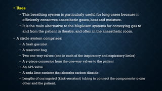 Breathing systems - Mapleson Classification | PDF