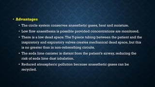Breathing systems - Mapleson Classification | PDF