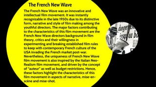 Film Studies: Breathless & The New Wave | PPTX
