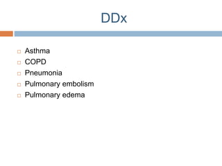 Breathlessness | PPTX