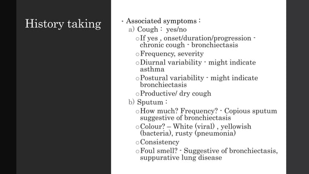 Breathlessness | PPTX | Lung and Respiratory Health | Diseases and ...