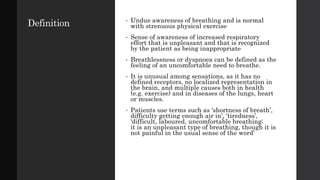 Breathlessness | PPTX