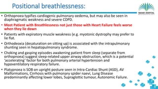 Breathlessness and tachycardia | PPT