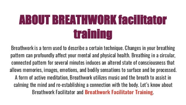 Breathwork Facilitator Training | PPTX