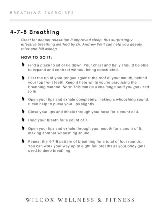 Breathwork & Mindful Breathing | PDF