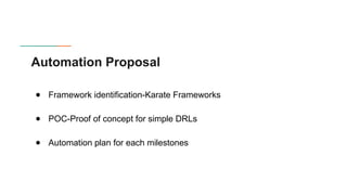 BRE Automation via karate Framework.pptx