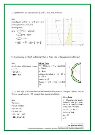 Breb recruitment (Mechanical) question and solutions(8th june 2018) | PDF