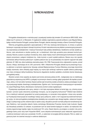 BRE-CASE Seminarium 55 - Portuguese Experience in Restructuring and Privatizing of Banks | PDF