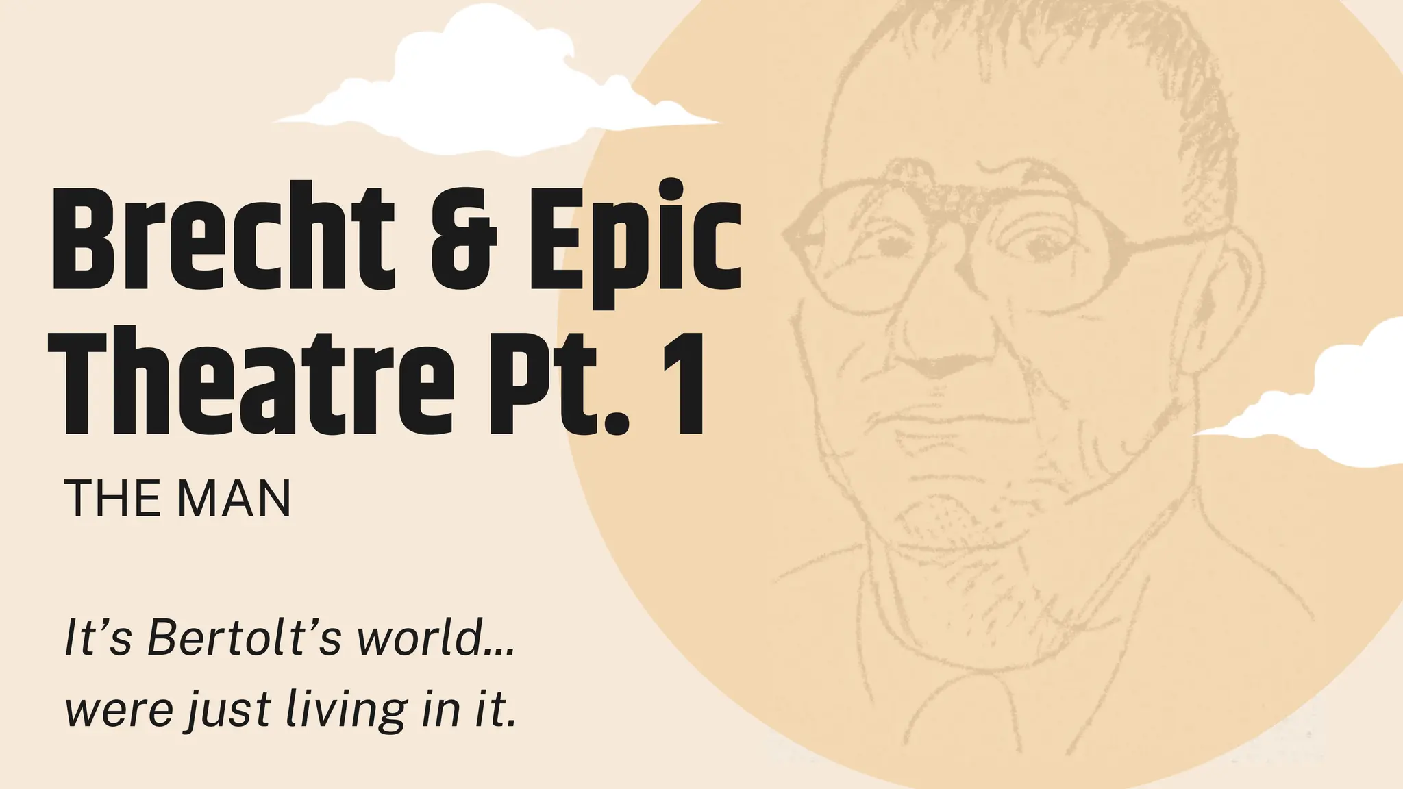 Presentaton on Bertolt Brecht and an intro to Epic Theatre | PPTX