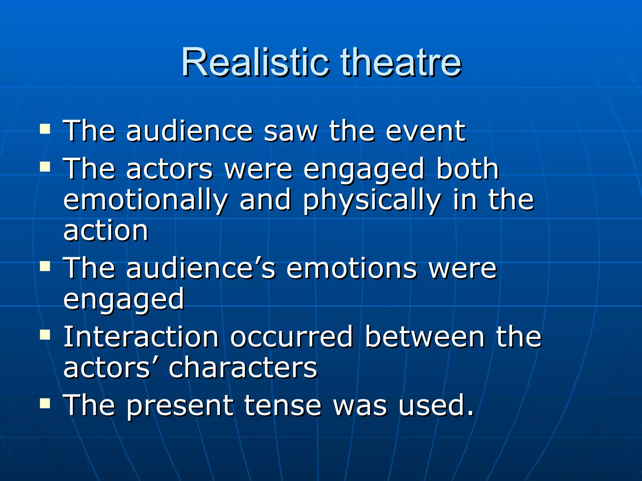 Brechtian Theatre | PPT