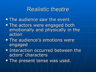 Brechtian Theatre | PPT