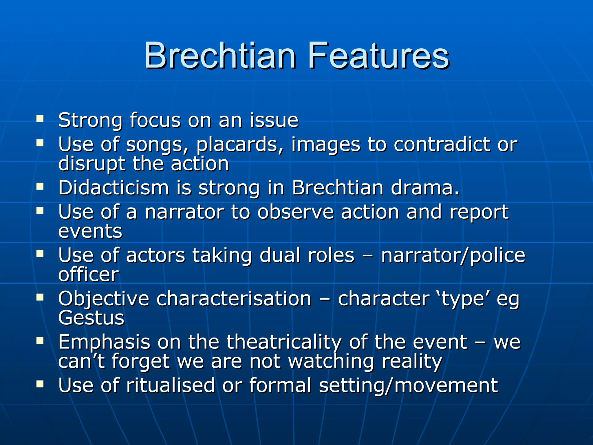 Brechtian Theatre | PPT