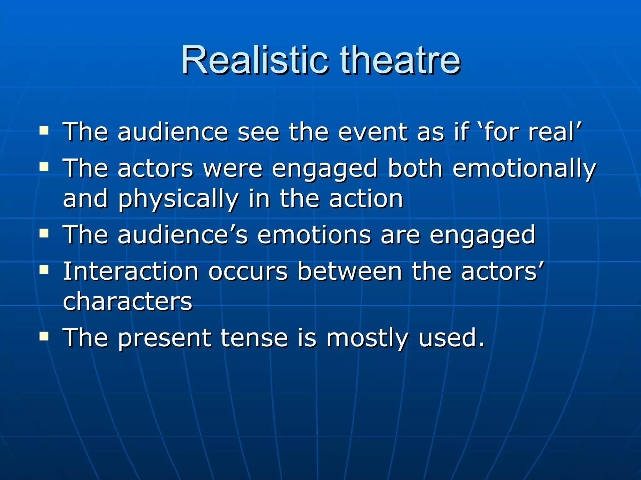 Brechtian Theatre | PPT