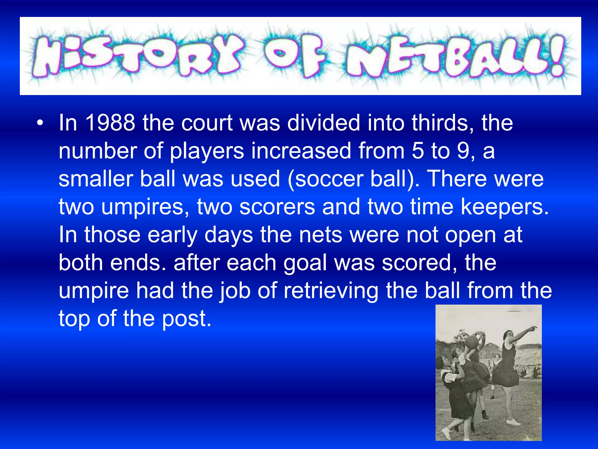 Netball | PPTX