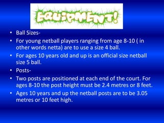 Netball | PPTX