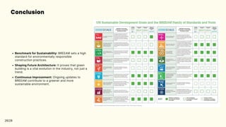Sustainability Assessment using BREEAM Rating system | PDF