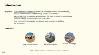 Sustainability Assessment using BREEAM Rating system | PDF