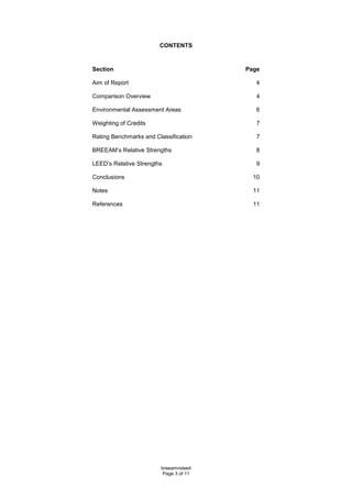 Breeam+vs+leed | PDF