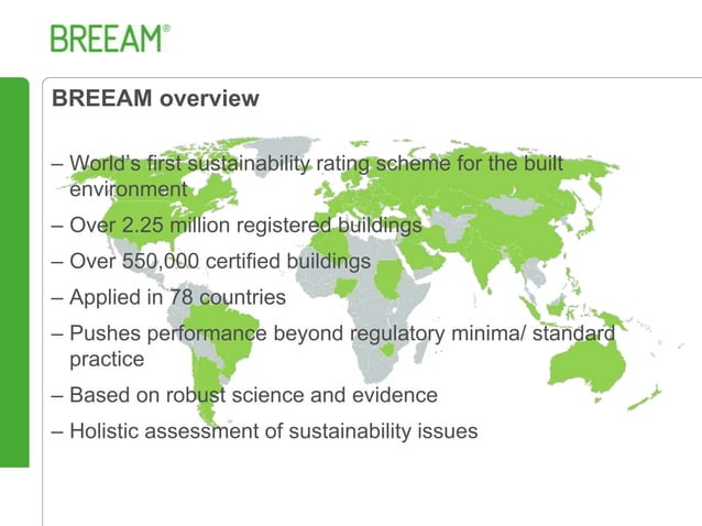 BREEAM & WELL Buildings Standard, Chris Ward, BREEAM | PPT