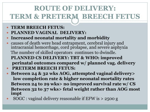 BREECH.ppt