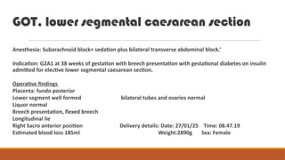 Breech presentation, types, manuvers, definition , diagnosis | PPTX