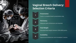 breech delivery by fortune teller_birth day | PPT