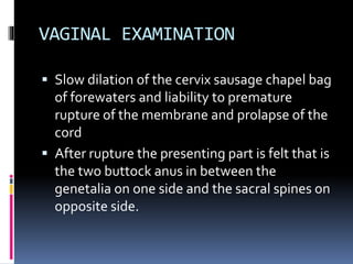Breech (OBG & GYN) | PPT