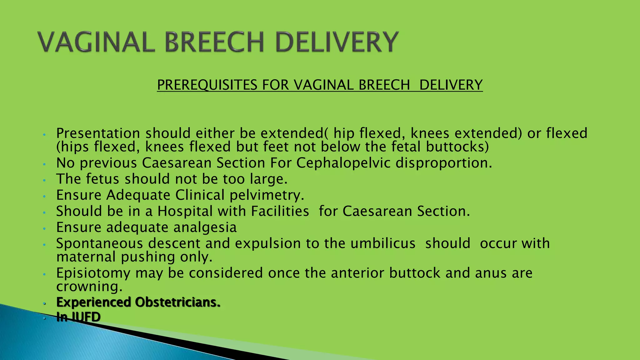 BREECH DELIVERY.pptx