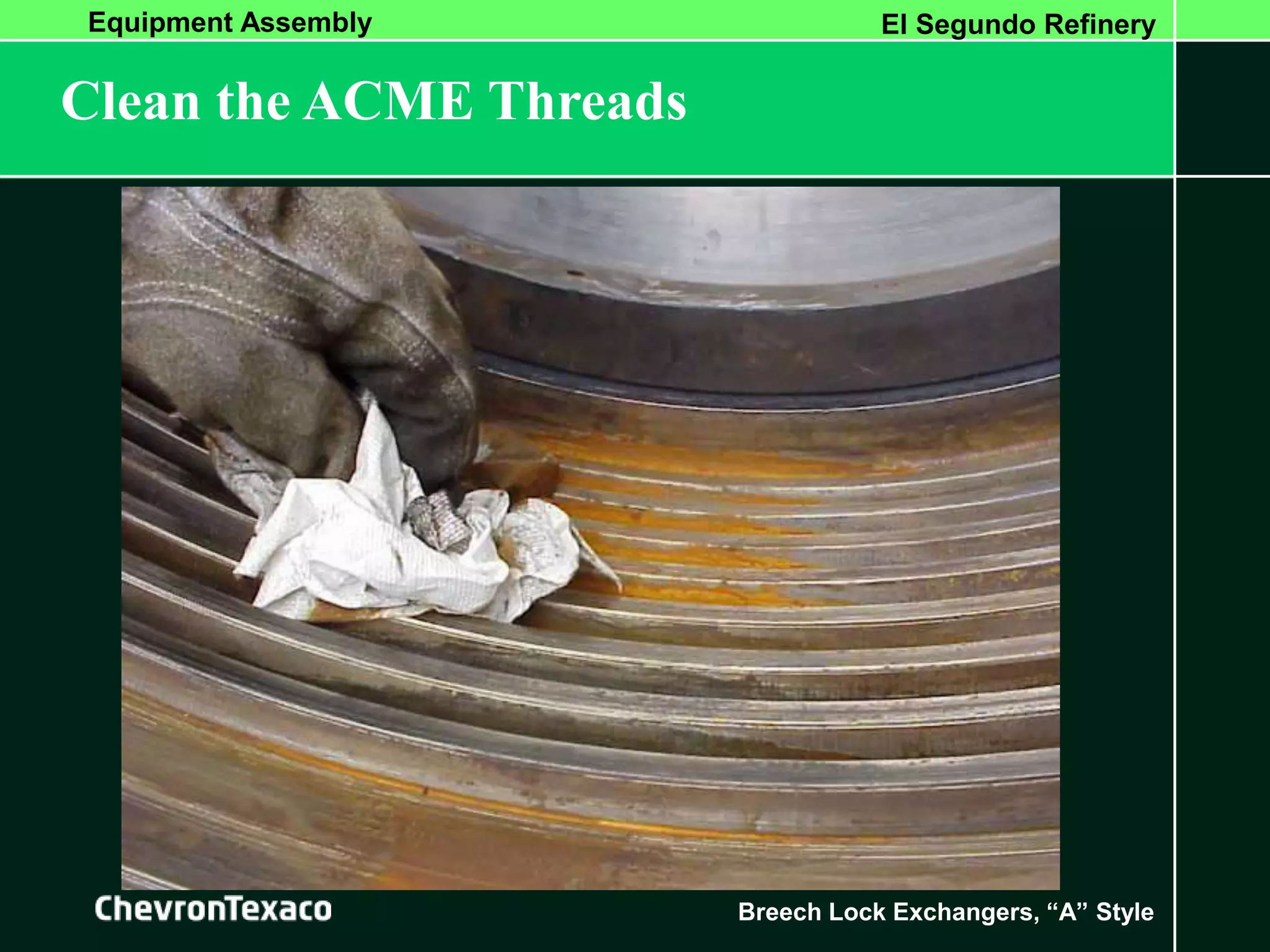 Breech Lock A Style Opening and Closing.ppt