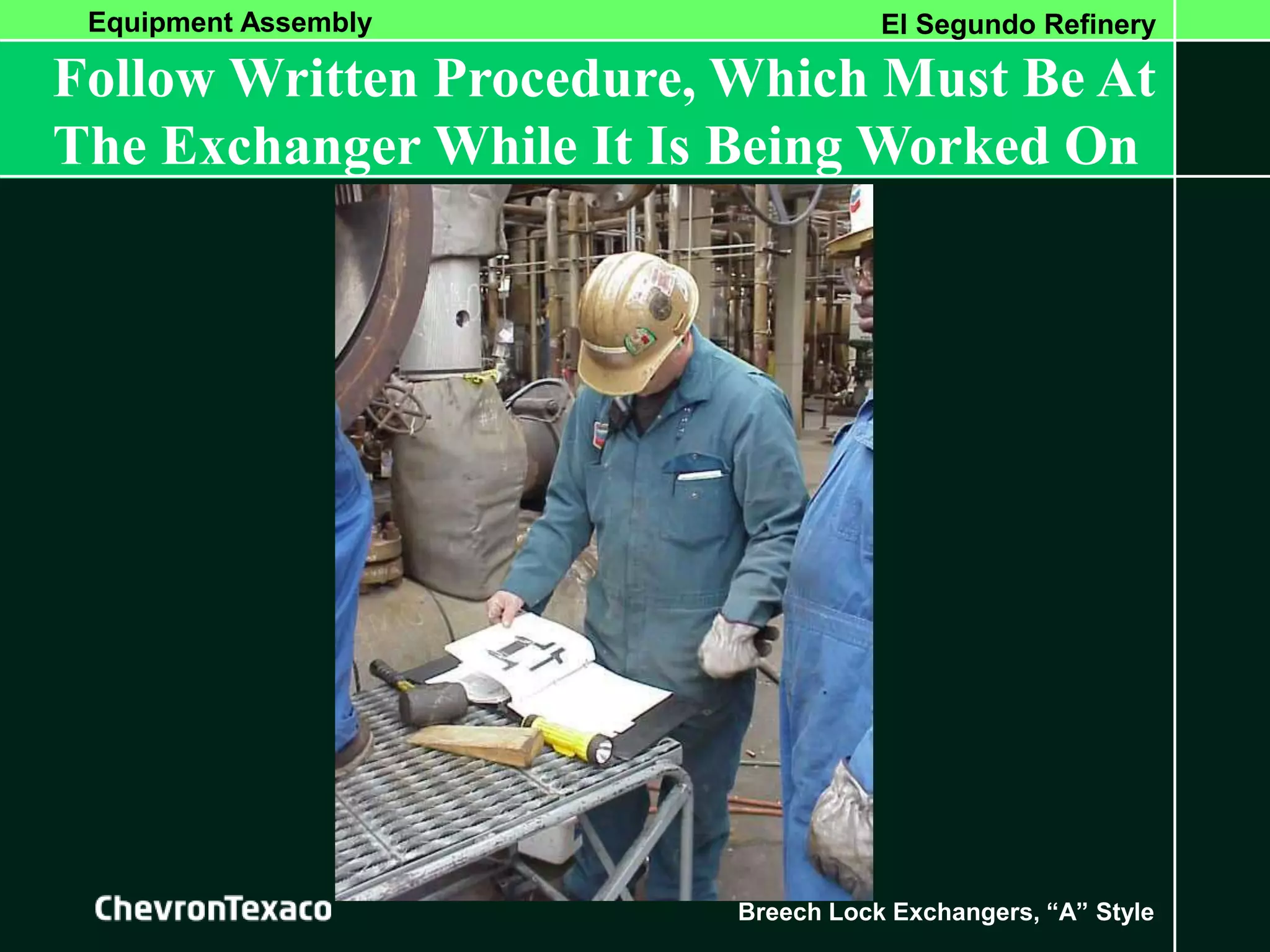 Breech Lock A Style Opening and Closing.ppt