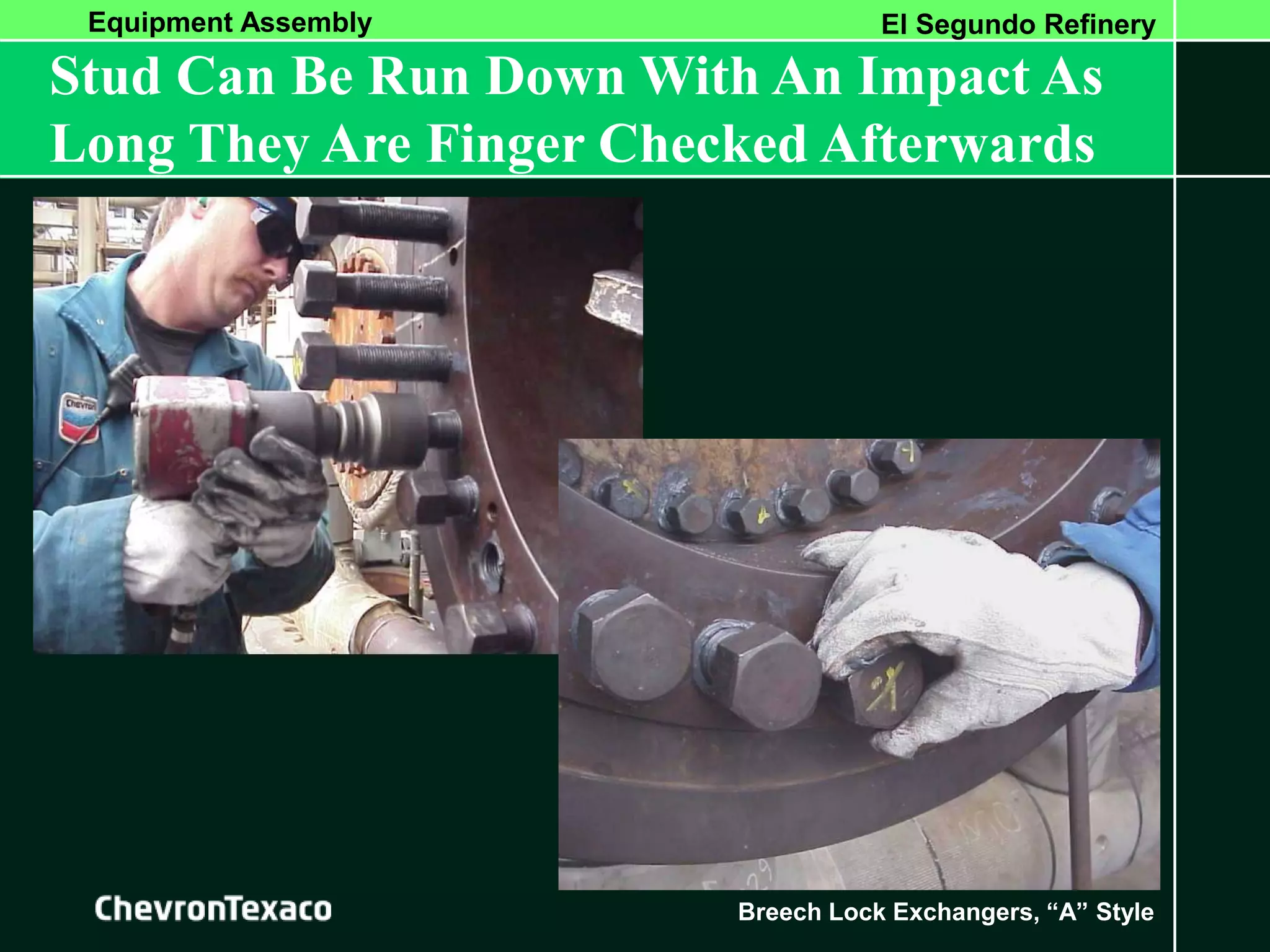 Breech Lock A Style Opening and Closing.ppt