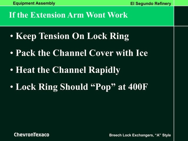 Breech Lock A Style Opening and Closing.ppt