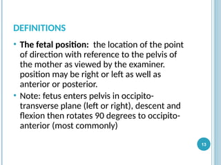 breech presentation in gynecological .pptx
